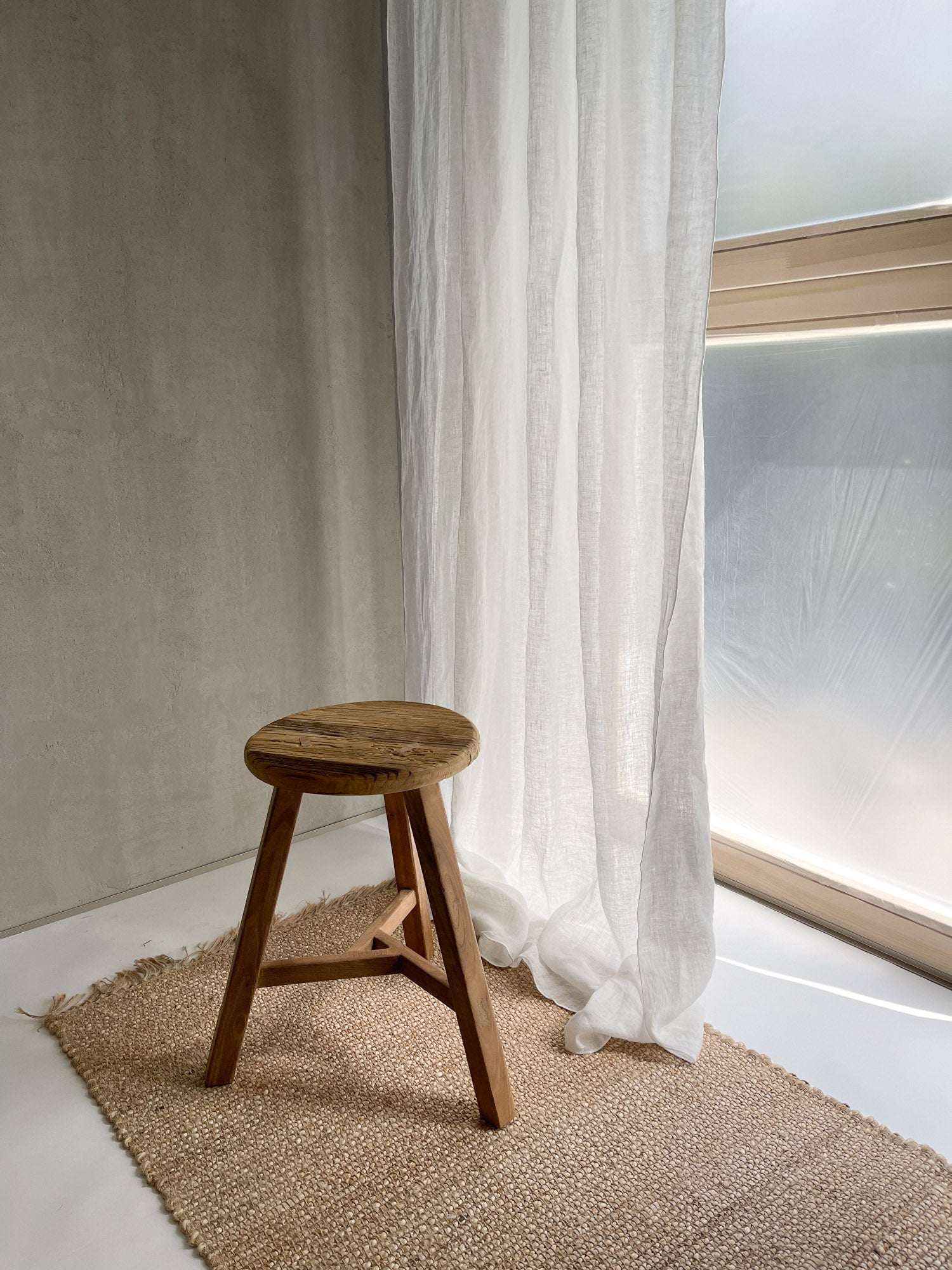 Sheer Linen Curtains – Muslin Panels for Timeless Elegance – Linen Notes
